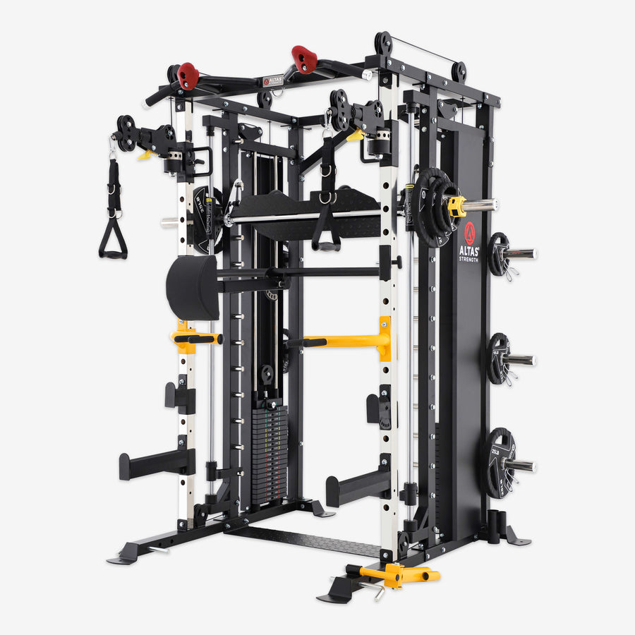 Altas Strength Smith Machine Smith Machine Pin-loaded Weights Stack St